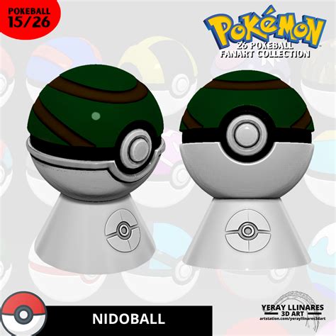 STL file Complete collection of Pokémon Pokeballs D print object to downloadCults