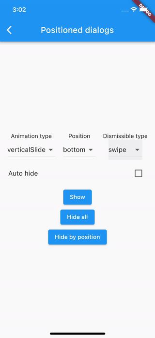 Positioned Dialog Manager Flutter Package