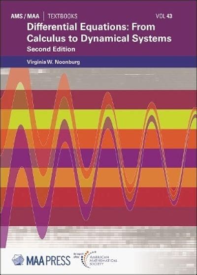 Differential Equations From Calculus To Dynamical Systems