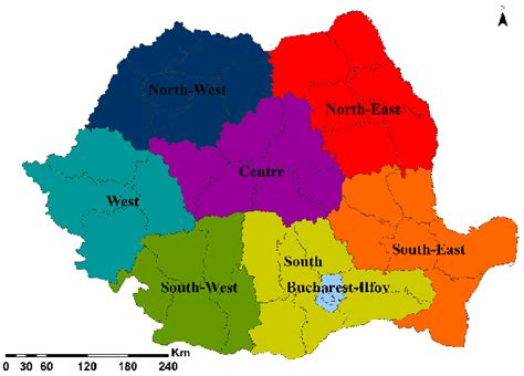 Development Regions Of Romania Download Scientific Diagram