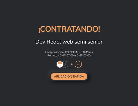 Dev React Web Semi Senior En Imagine Apps Torre
