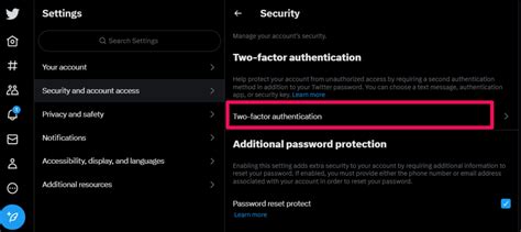 Twitter How To Enable Or Disable Text Message Factor Authentication
