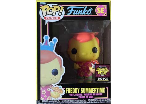 Funko Pop Fundays Blacklight Battle Freddy Funko Freddy Summertime Se