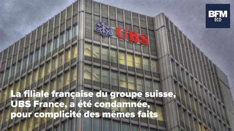 La banque suisse UBS condamnée à une amende record de 3 7 milliards d euros