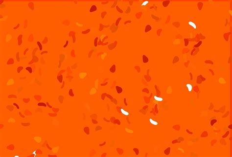 Light Orange Vector Backdrop With Abstract Shapes 12240986 Vector Art