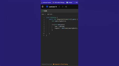🚀 Day 1875 Of The Leetcode 75 Coding Challenges1732 Find The Highest