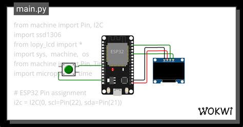 Esp32 Micropython Ssd1306 C3 Copy Wokwi Esp32 Stm32 Arduino Simulator
