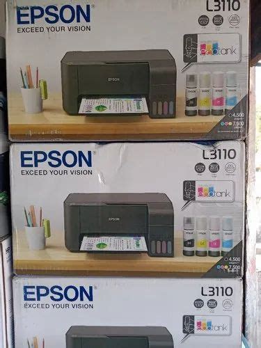 Multicolor Epson Ecotank L3110 One Ink Tank Printer Packaging Type