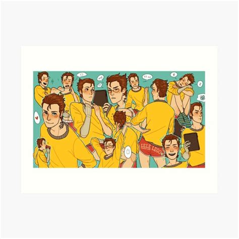 Long Stringbean Compilation Rhys Tftbl Art Print By Lelelego