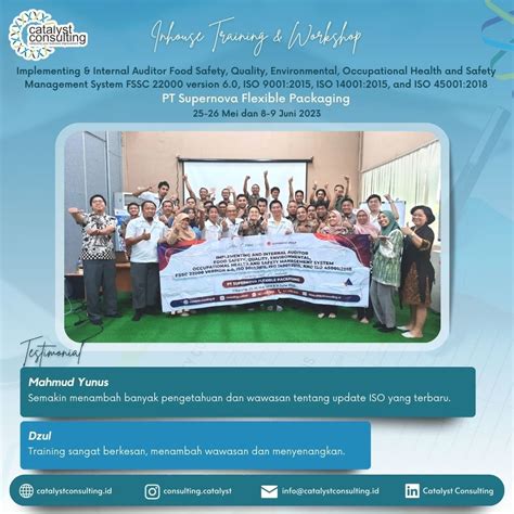 Jamal Zamrudi On Linkedin Thank You Pak Ahmad G Dzul Qarnain Dan Bu