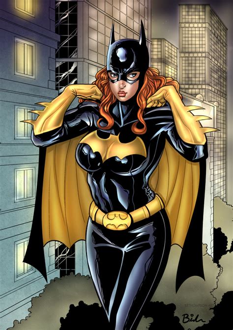 Batgirl Barbara Gordon By Krthompsonart On Deviantart