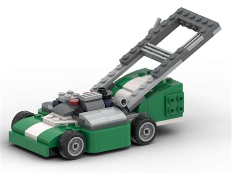 Lego Moc 31113 Lawn Mower By Dafeld Rebrickable Build With Lego