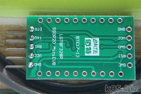 【80円arduino互換機】lgt8f328p ssop20 を購入してみた 某氏の猫空