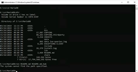 Rename Move File Fails On Mounted Volume In Windows Server 2019