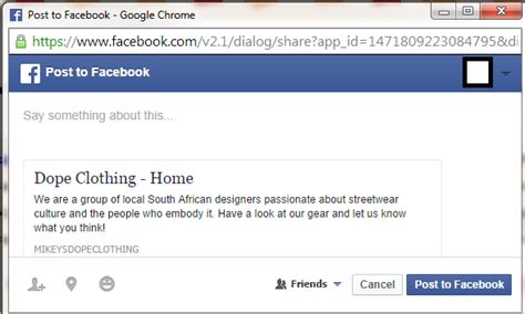 Javascript Using Facebook OG Meta Tags Stack Overflow