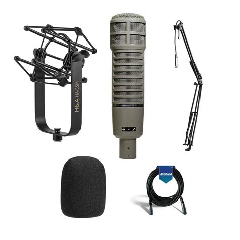 Electro Voice Re20 Variable D Dynamic Cardioid Microphone 45 18000hz