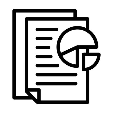 Graph Paper Icon Outline Style 14210165 Vector Art At Vecteezy