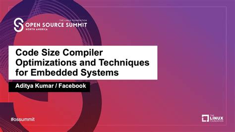 Code Size Compiler Optimizations And Techniques For Embedded Systems