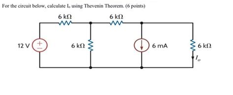 Solved For The Circuit Below Calculate I Using The Chegg Com