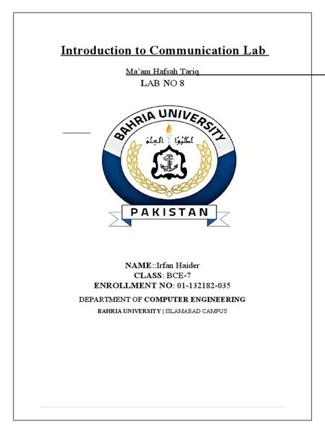 Ics Lab Pdf Modulation Electronics