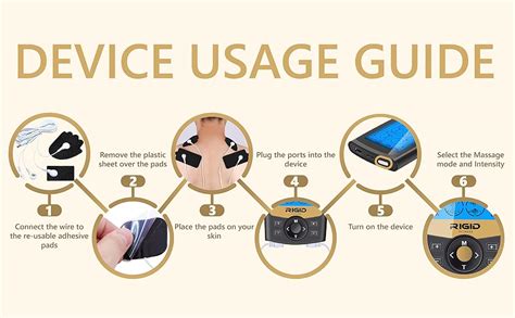 Rigid Fitness Tens Ems Muscle Stimulator With 24 Massage Modes Muscle