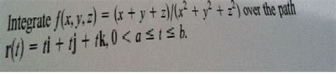 solved integrate f x y z x y z x2 y2 z2
