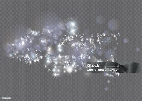 크리스마스 빛 투명 한 배경에 고립입니다 황금 크리스마스 빛나는 갈 랜드의 집합입니다 벡터 일러스트 레이 션 개체 그룹에 대한