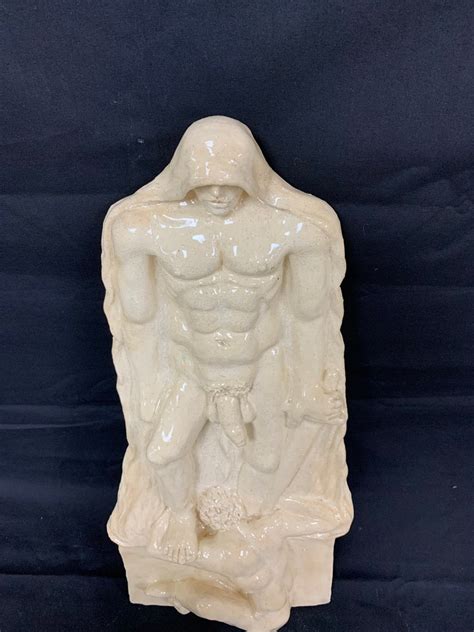 The Terminator Nude Male Wall Art Naked Uncircumcised Etsy