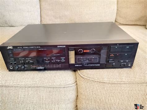 Jvc Kd V6j Stereo Cassette Tape Deck 3 Head 2 Motor Drive In Excellent