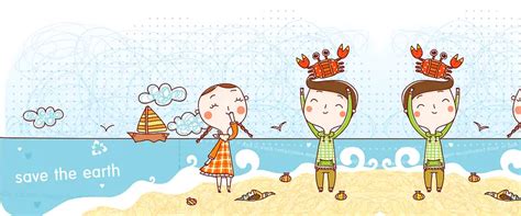 卡通插画清新背景banner背景图片素材下载图片编号yegkpwjr 免抠素材网