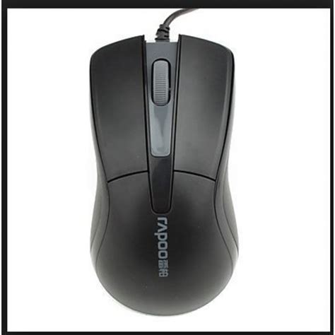 Buy From Radioshack Online In Egypt Rapoo N Wired Usb Optical Mouse Black For Only Egp