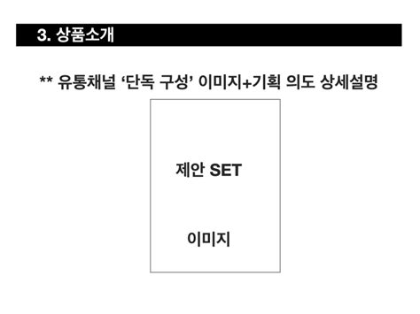 입점제안서 기획하기 최종 상품을 보여줘
