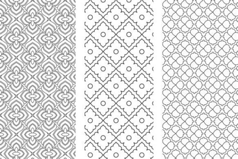 Geometric Repeat Pattern For Prints Graphic By Subujayd · Creative Fabrica