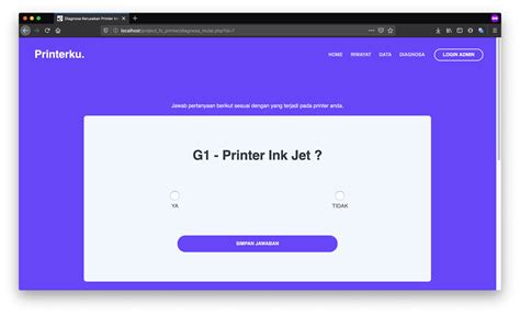 Source Code Spk Diagnosa Kerusakan Printer Metode Forward Chaining Php
