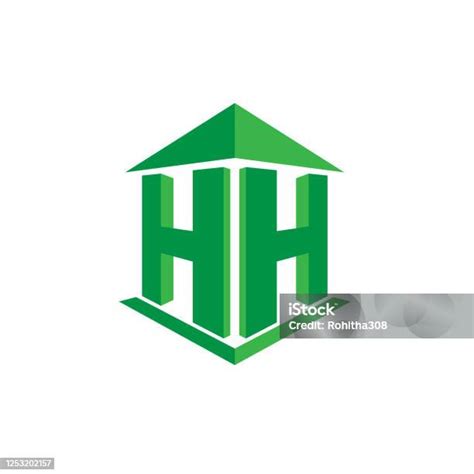 Hh 로고 아이콘 디자인 로고에 대한 스톡 벡터 아트 및 기타 이미지 로고 집 0명 Istock