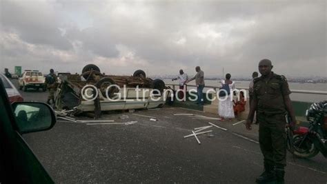 Terrible Accident On 3rd Mainland Bridge Crime Nigeria