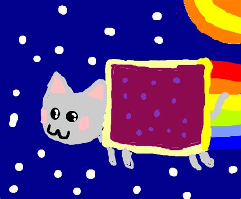 Nyan Cat No Espaço Desenho De Ttbadas Gartic