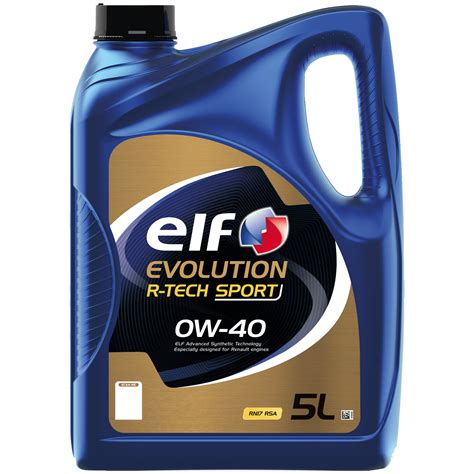 Elf EVO R-TECH Sport 0W40 - RN 17 RSA Approved - Car Service Packs