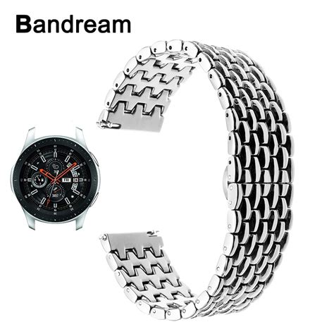 Bandream Stainless Steel Watchband For Samsung Galaxy Watch 46mm Sm