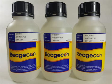 Reagecon 1300 Ppm Chemical Oxygen Demand Standard