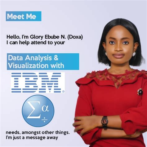 Do Statistical Analysis Interpretation And Visualization By Glorydoxa