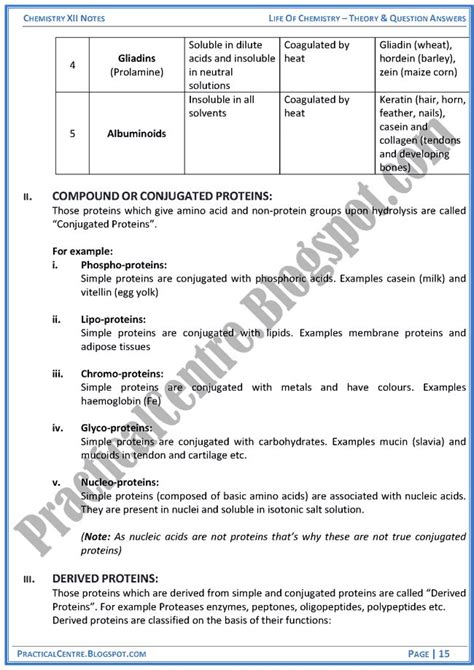 Life Of Chemistry Theory And Question Answers Chemistry 12th Practical Centre