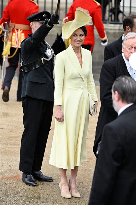 Pippa E James Middleton All Incoronazione Di Carlo III I Fratelli