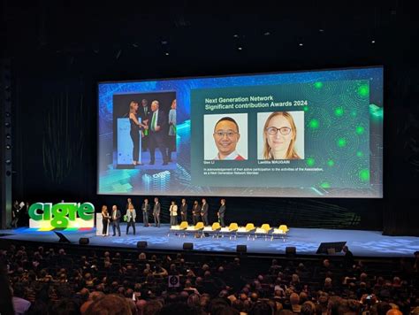 Tillykke Til Gen Li Med Den Flotte Next Generation Network Significant Contribution Award Fra
