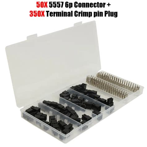 Buy 1 Sets 50pcs 6 Pin Atx Eps Pci E Female Connector