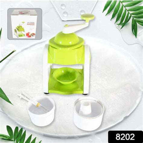 Miracle Small Plastic Ice Gola Maker Ice Snowmaker Machine At Best