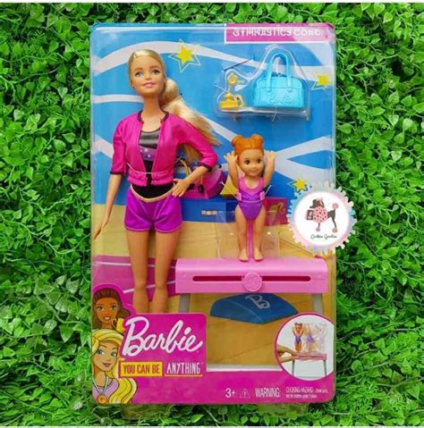 Jual Barbie Gymnastics Coach Playset Di Seller Cookieegoodiee Titi