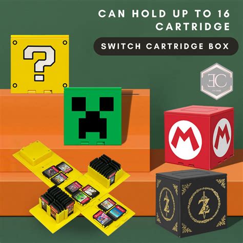 Jual Nintendo Switch Cartridge Case Gamecard Holder Box Switch Kaset