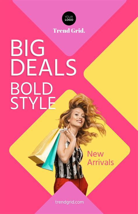 Free Store Signage Poster Template To Edit Online