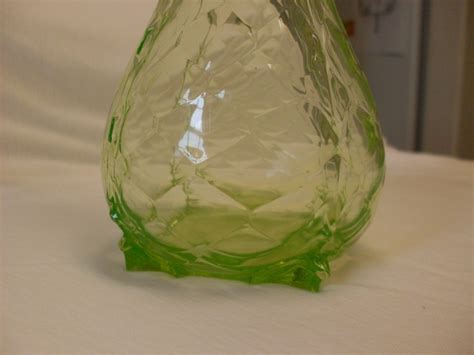 Uranium Glass Vase Collectors Weekly